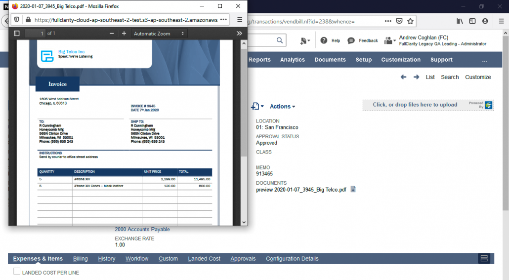 FullClarity - File Storage for NetSuite
